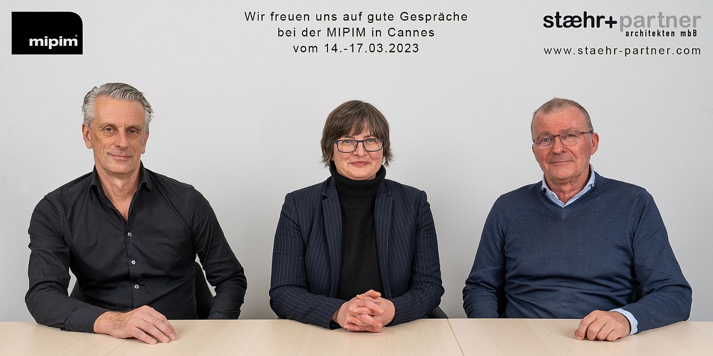 stæhr+partner auf der MIPIM 2023 - Staehr+Partner Architekten